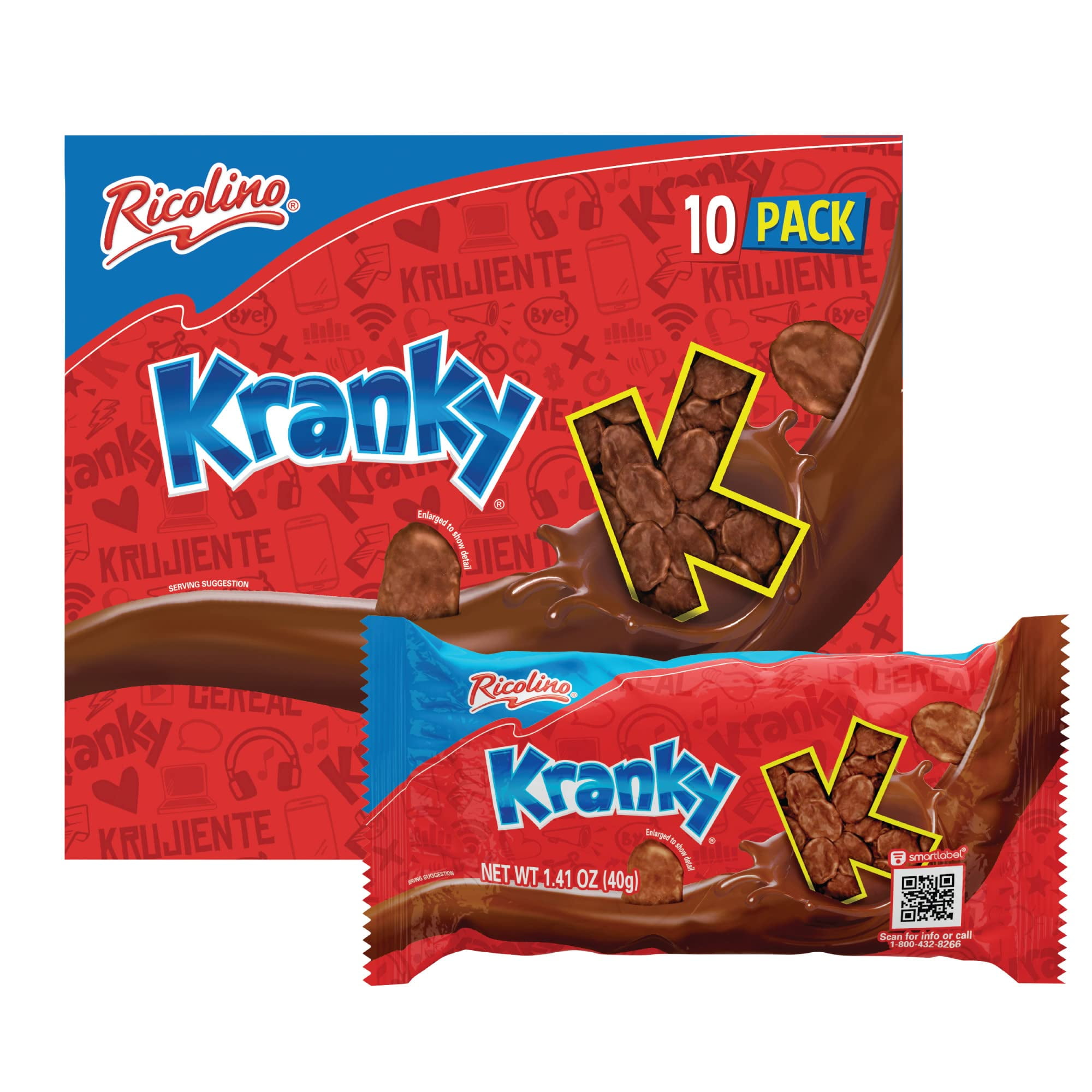 Ricolino Kranky Corn Flakes BCF26 With Chocolate Artificially Flavored ...