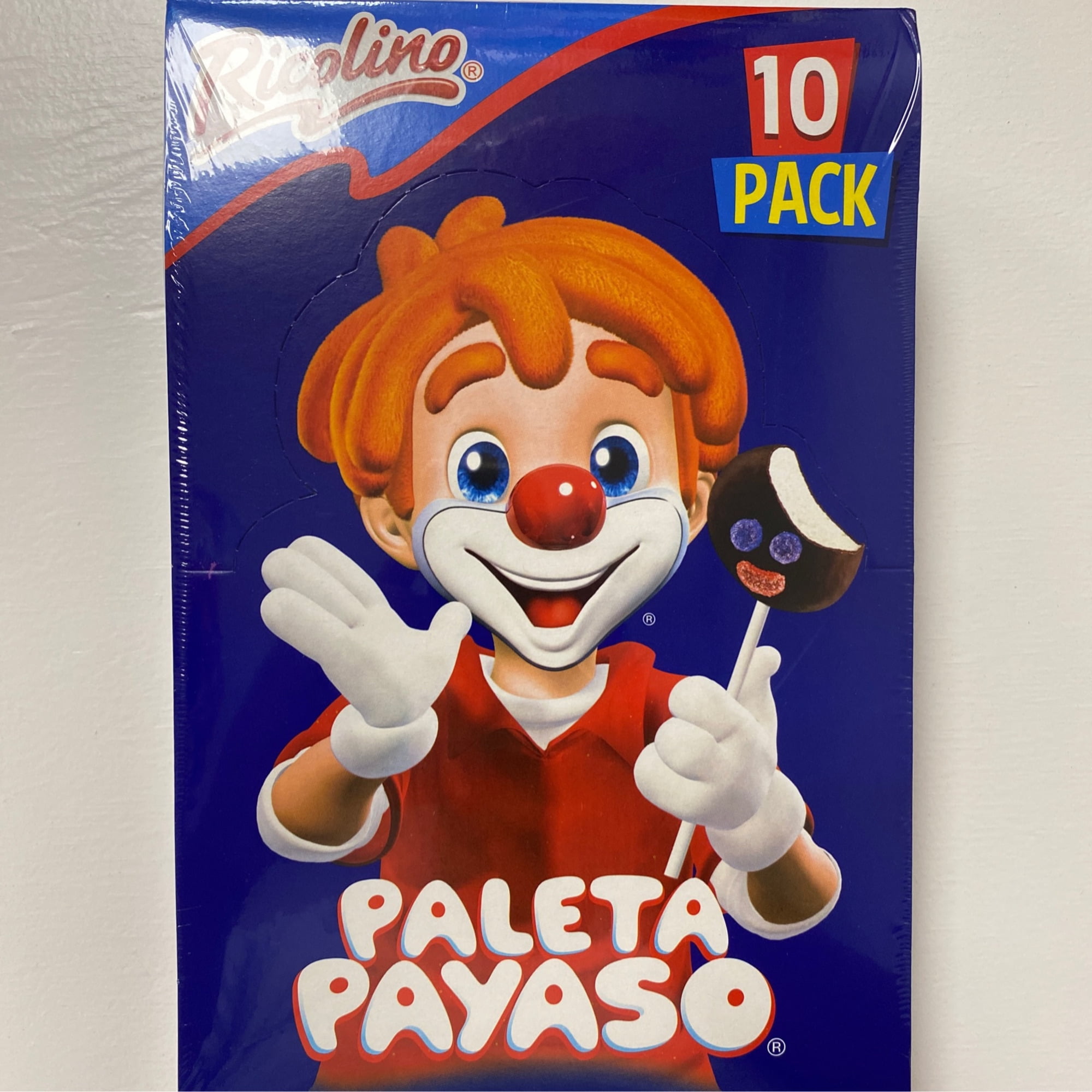 Ricolino Paleta Payaso 10pk - Walmart.com