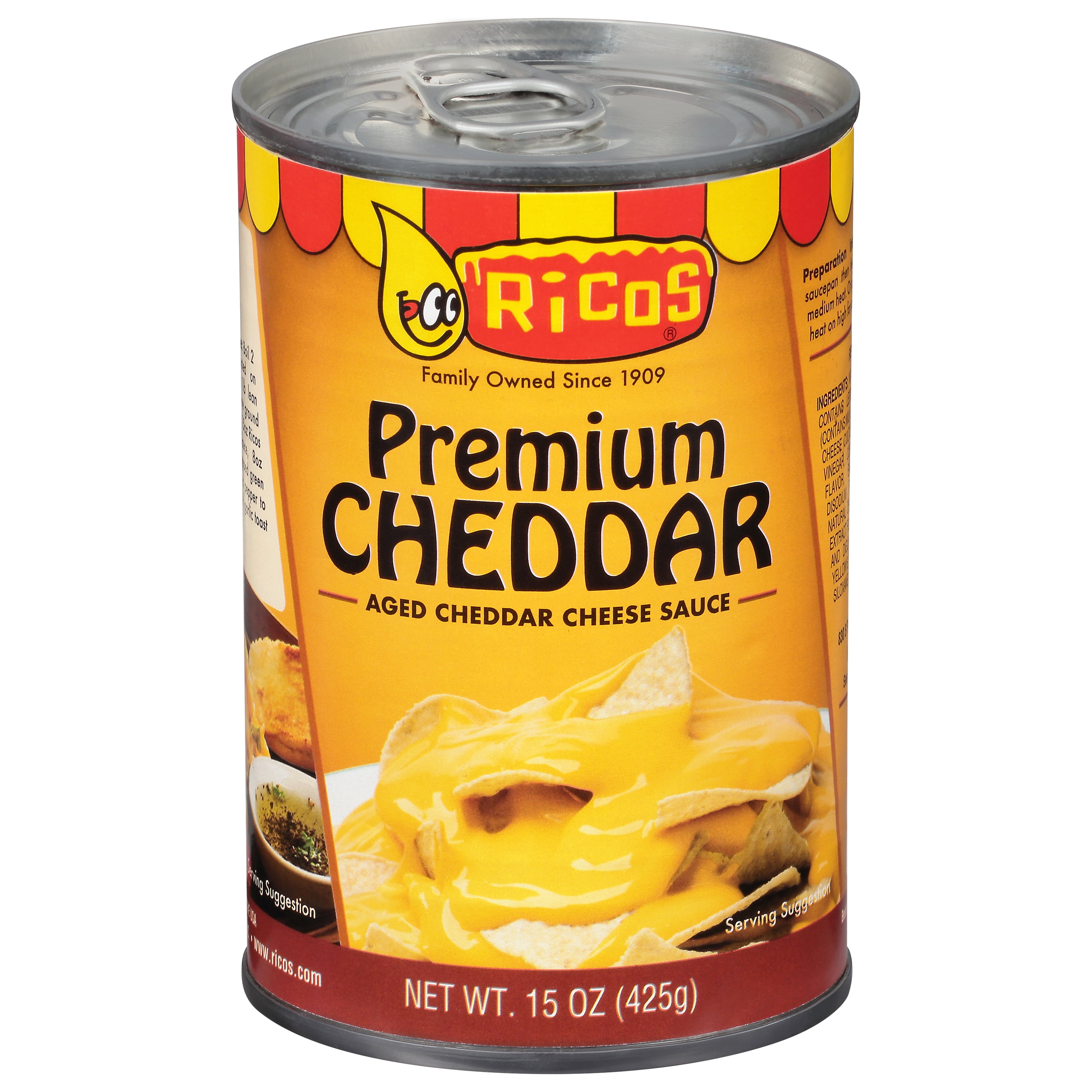 Ricos Cheddar Cheese Sauce 15 oz (Pack Of 12) - Walmart.com