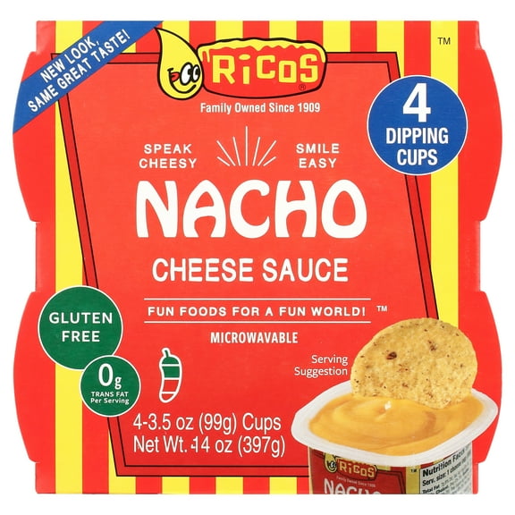 El Mexicano Authentic Nacho Cheese Sauce, Queso Mexican Dipping, 15 oz ...