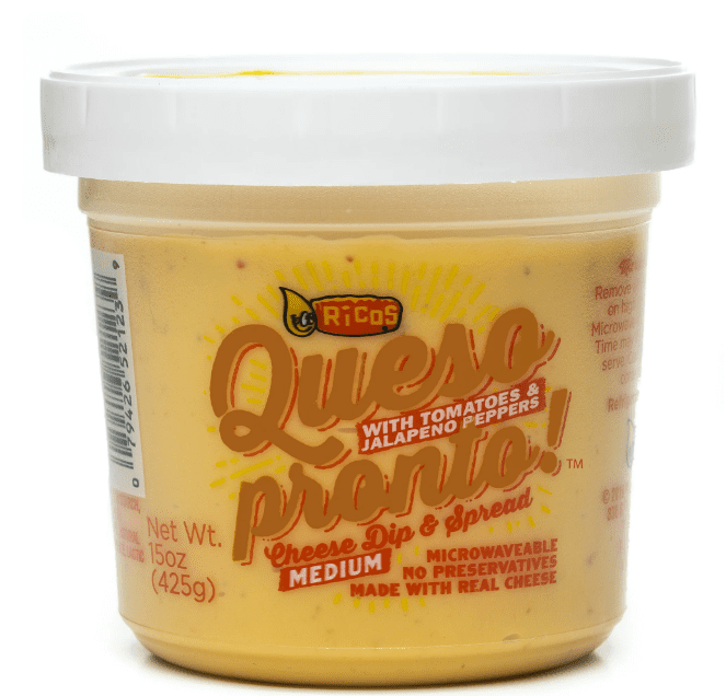 Ricos® Queso Pronto Medium Yellow Cheese Dip & Spread with Tomato and ...