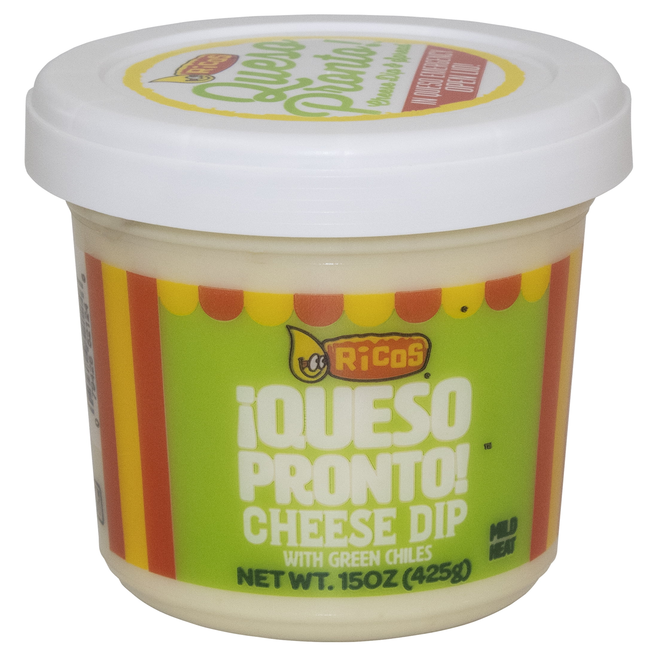 Ricos® Queso Pronto Mild Cheese Dip & Spread with Green Chiles, 15 oz ...