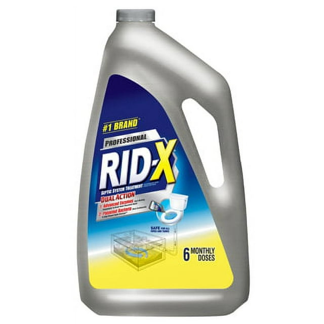 Rid-X 48 OZ Septic Tank System Treatment Liquid Formula Contains Billi ...