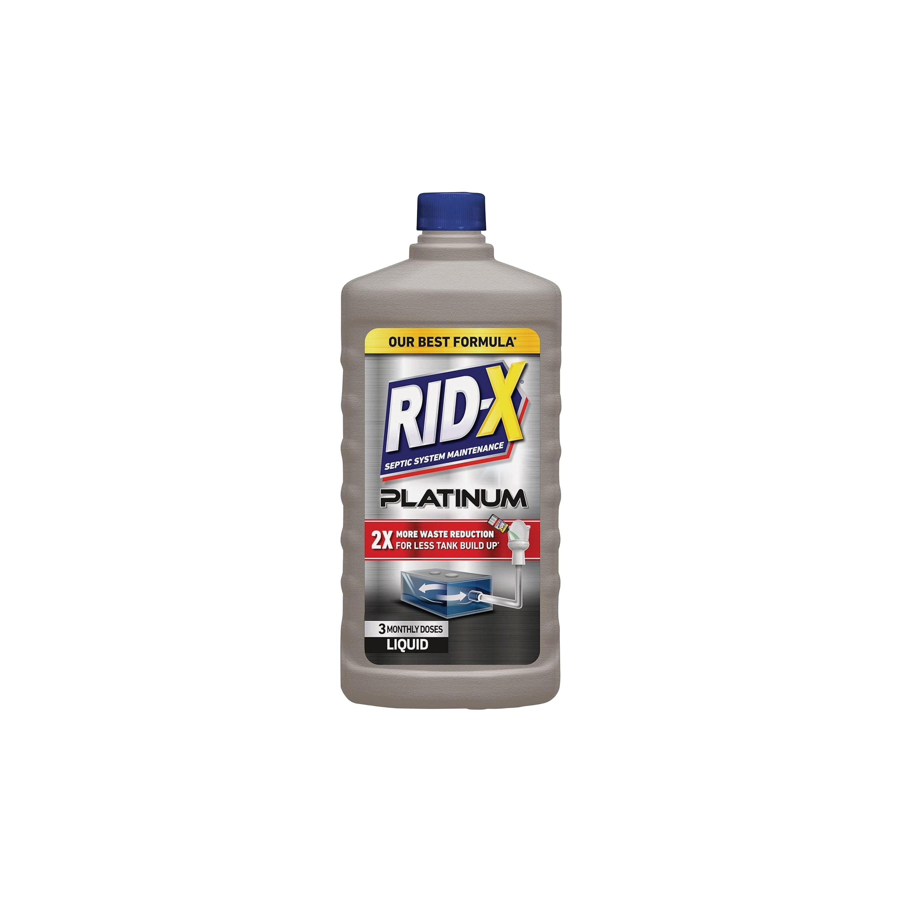 Rid-X Platinum Septic Tank Treatment - Single Pack - Walmart.com