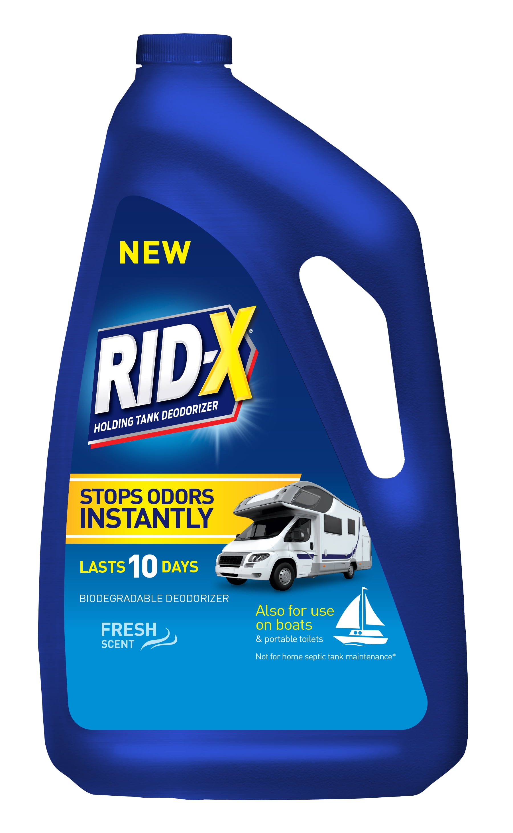 RID-X RV Toilet Treatment, Septic Cleaner & Deodorizer, Biodegradable ...