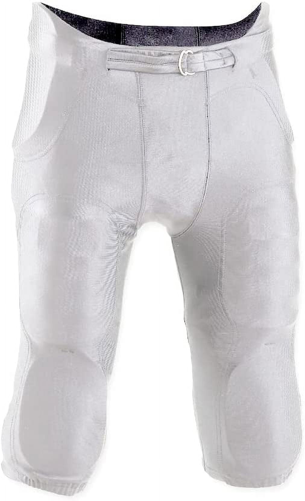 Riddell Men's Standard Integrated Football Pants, White, Large ...