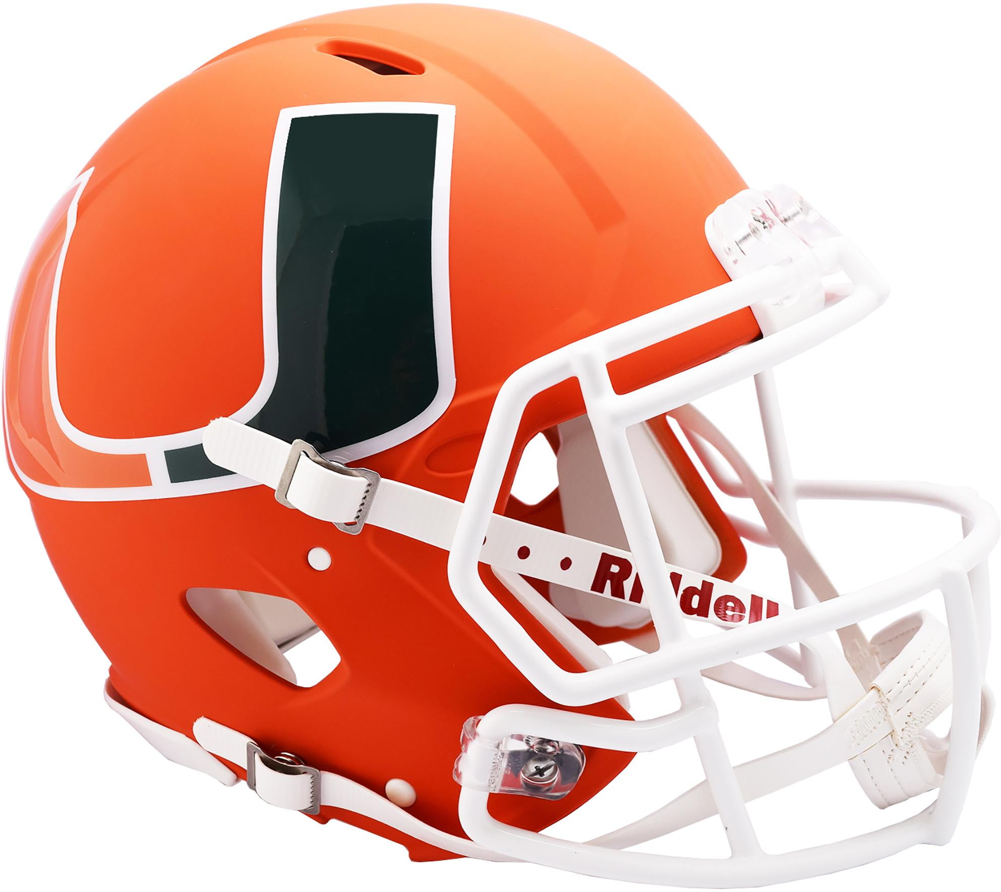 Riddell Miami Hurricanes AMP Alternate Revolution Speed Authentic ...