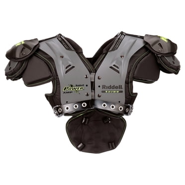 Riddell Surge Youth Football Shoulder Pad, Black/Volt, X-Large ...