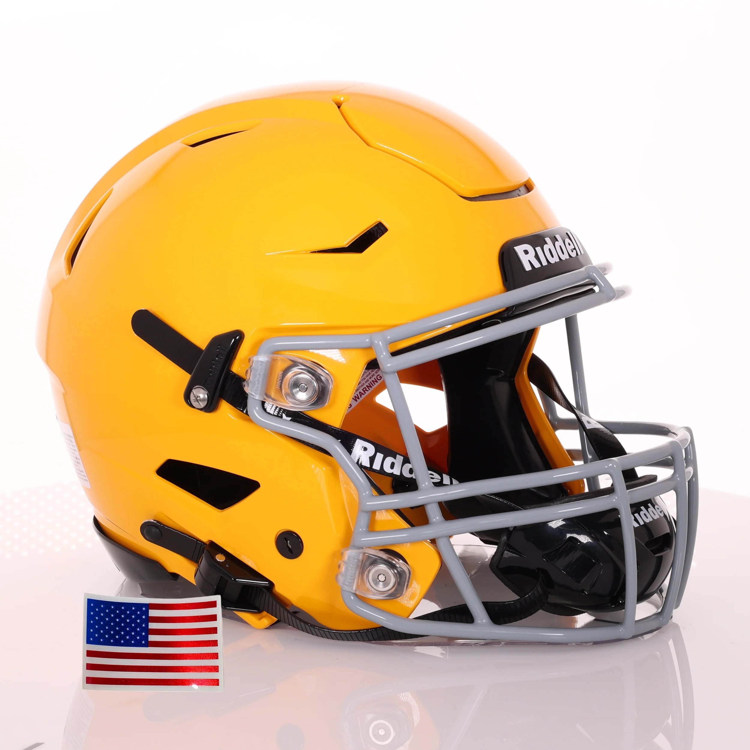 Riddell SpeedFlex ADULT Helmet - Light Gray SF-2BD Facemask (Green Bay ...