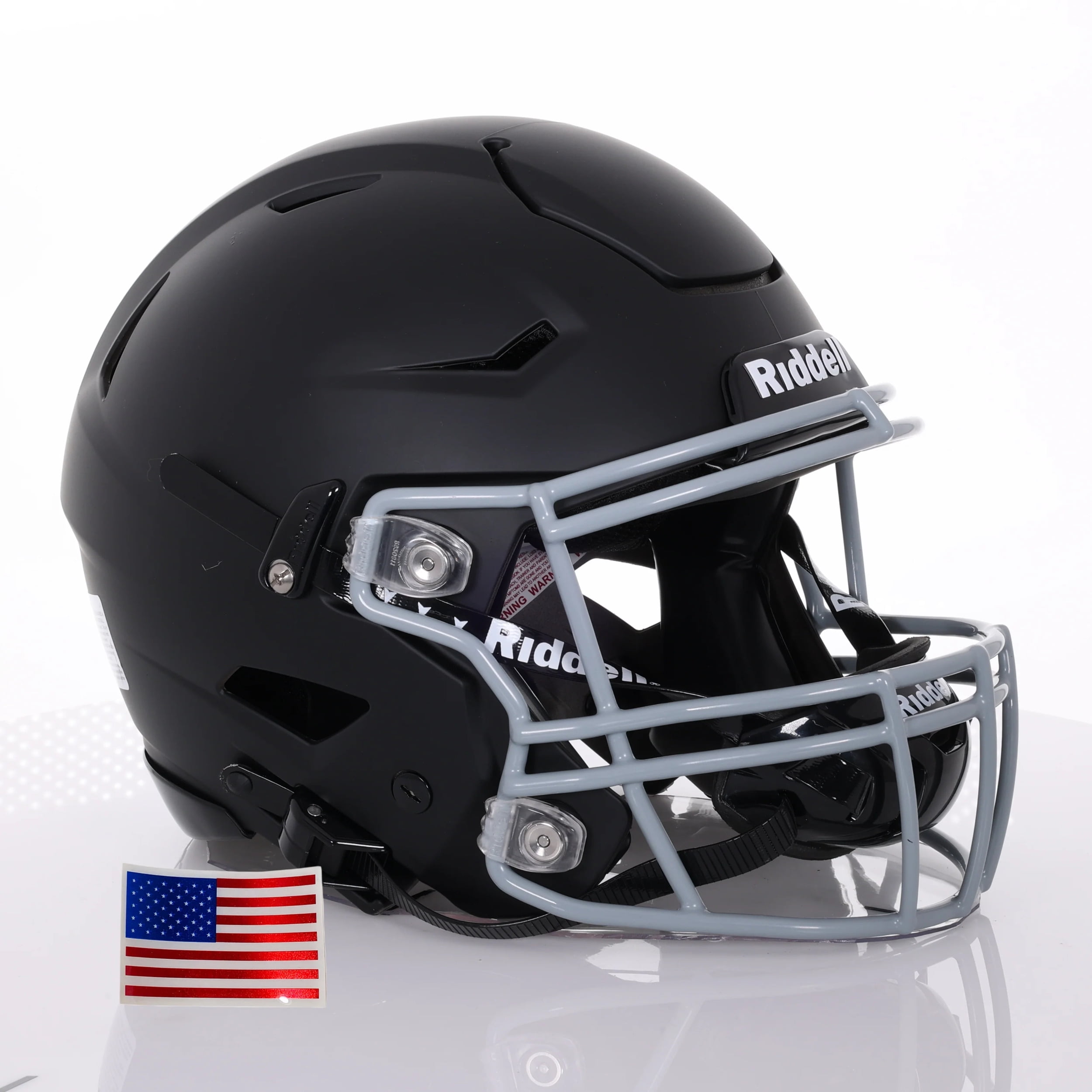 Riddell SpeedFlex ADULT Helmet - Light Gray SF-2BD Facemask (Matte ...