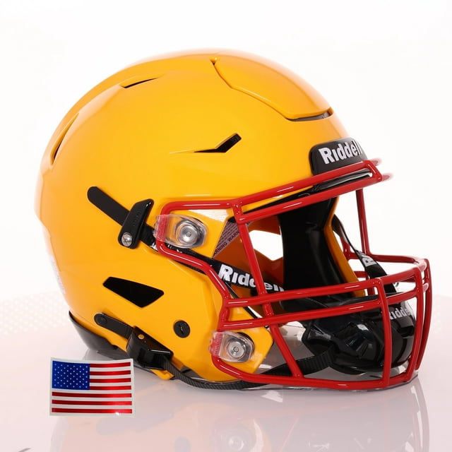 Riddell SpeedFlex ADULT Helmet - Scarlet SF-2BD Facemask (Green Bay ...