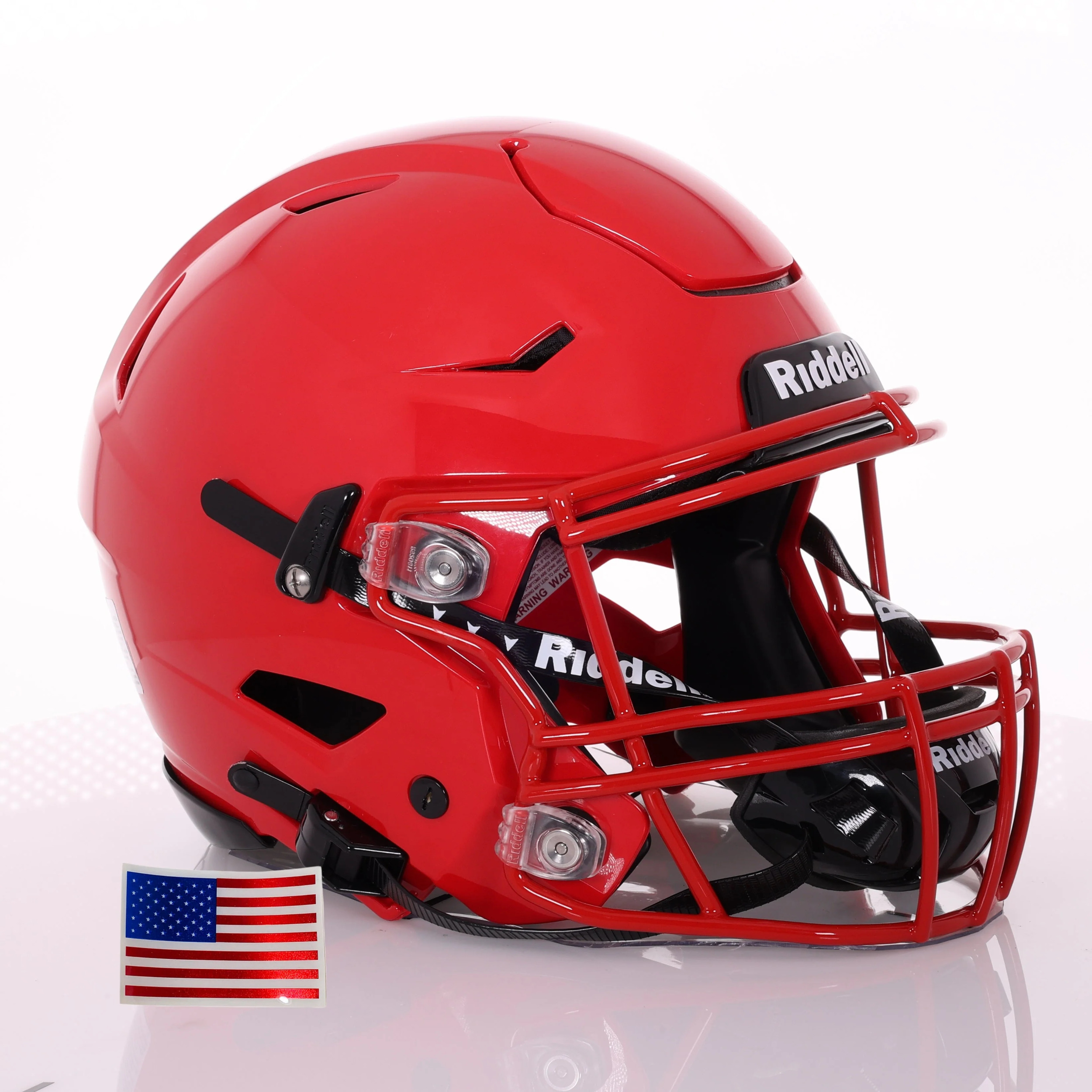 Riddell SpeedFlex ADULT Helmet - Scarlet SF-2BD Facemask (Scarlet ...
