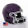 Riddell SpeedFlex ADULT Helmet - White SF-2BD Facemask (Purple Helmet ...