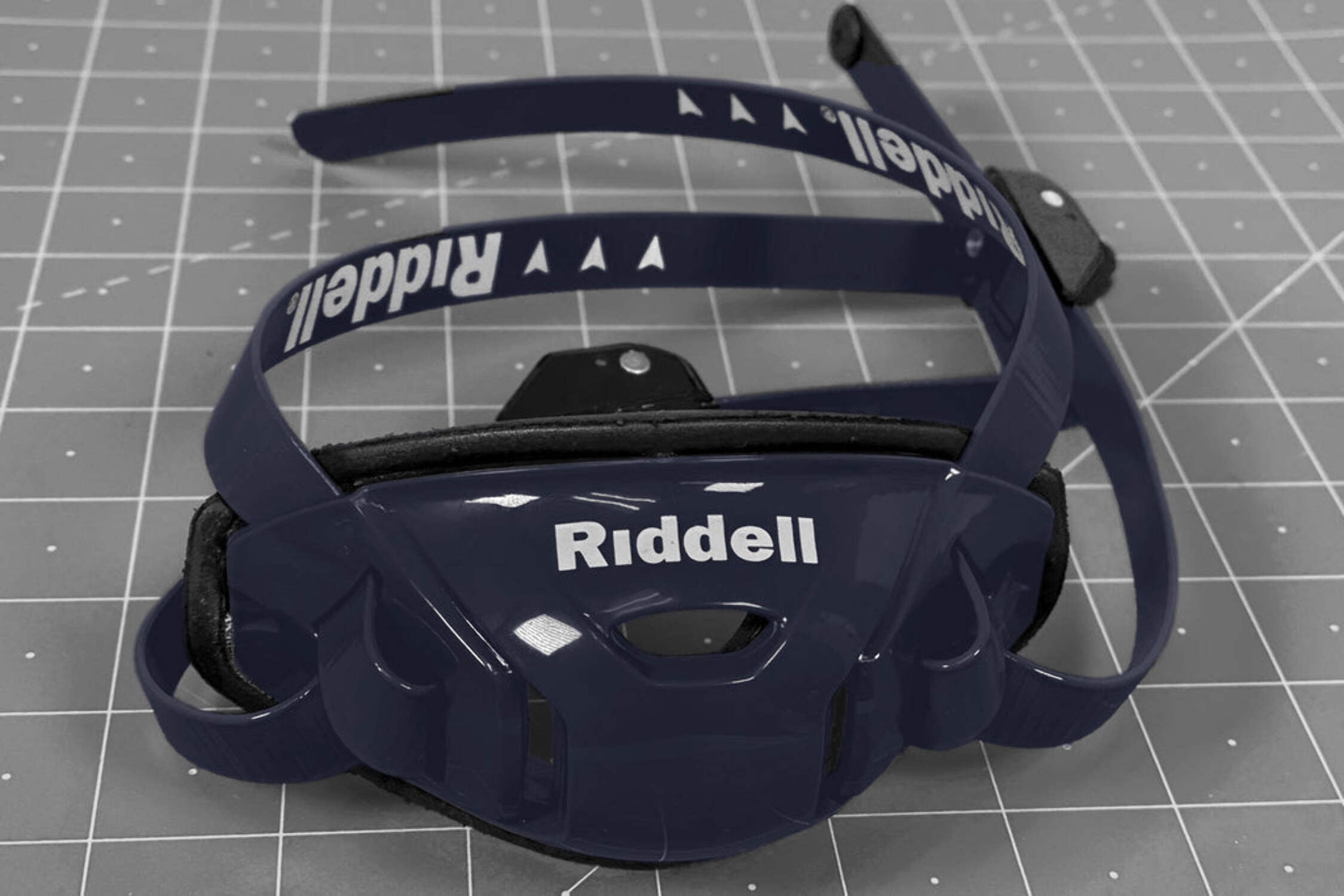 Riddell SpeedFlex Hard Cup Cam-Loc Chinstrap - Navy, Medium - Walmart.com