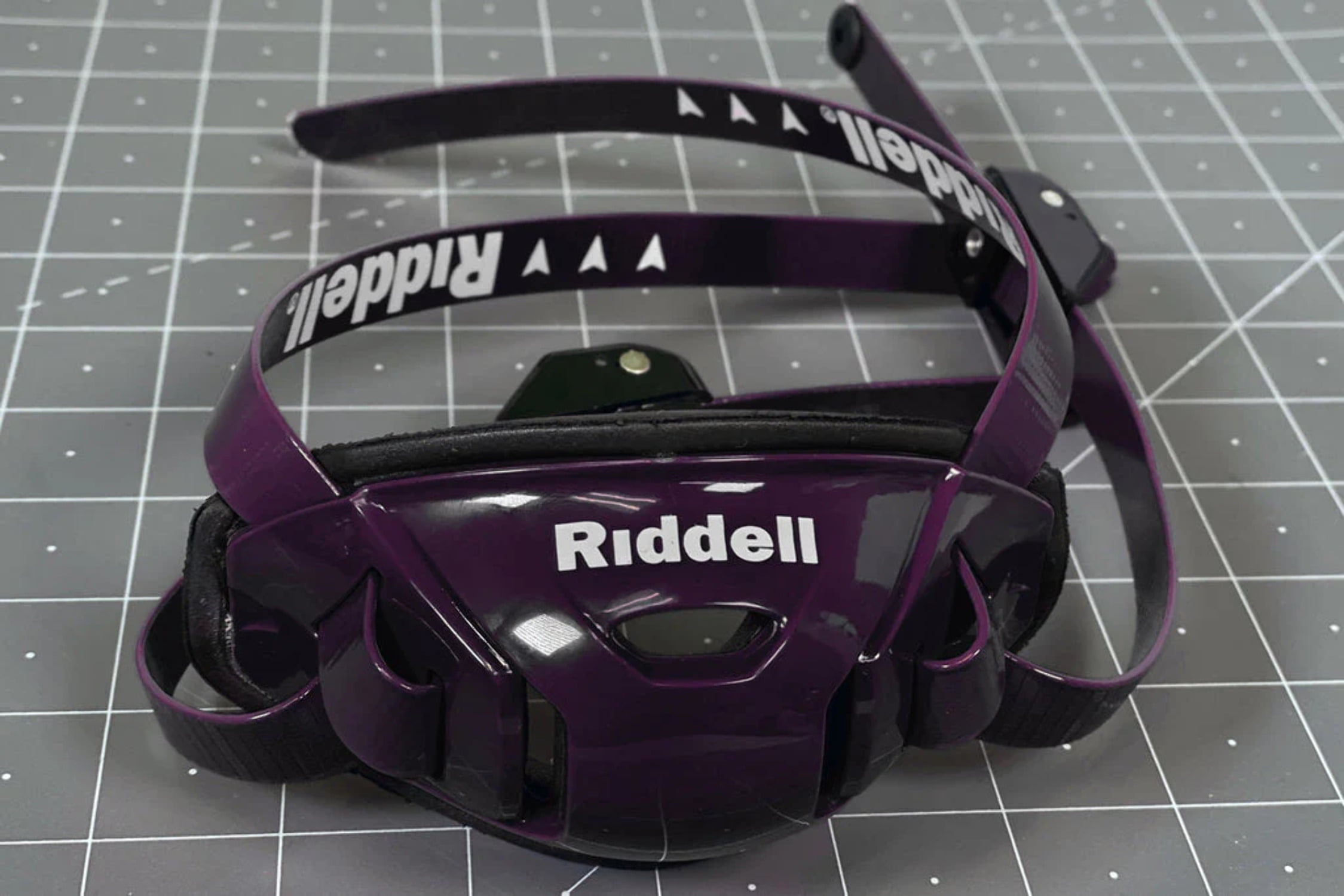 Riddell SpeedFlex Hard Cup Cam-Loc Chinstrap - Purple, Large - Walmart.com
