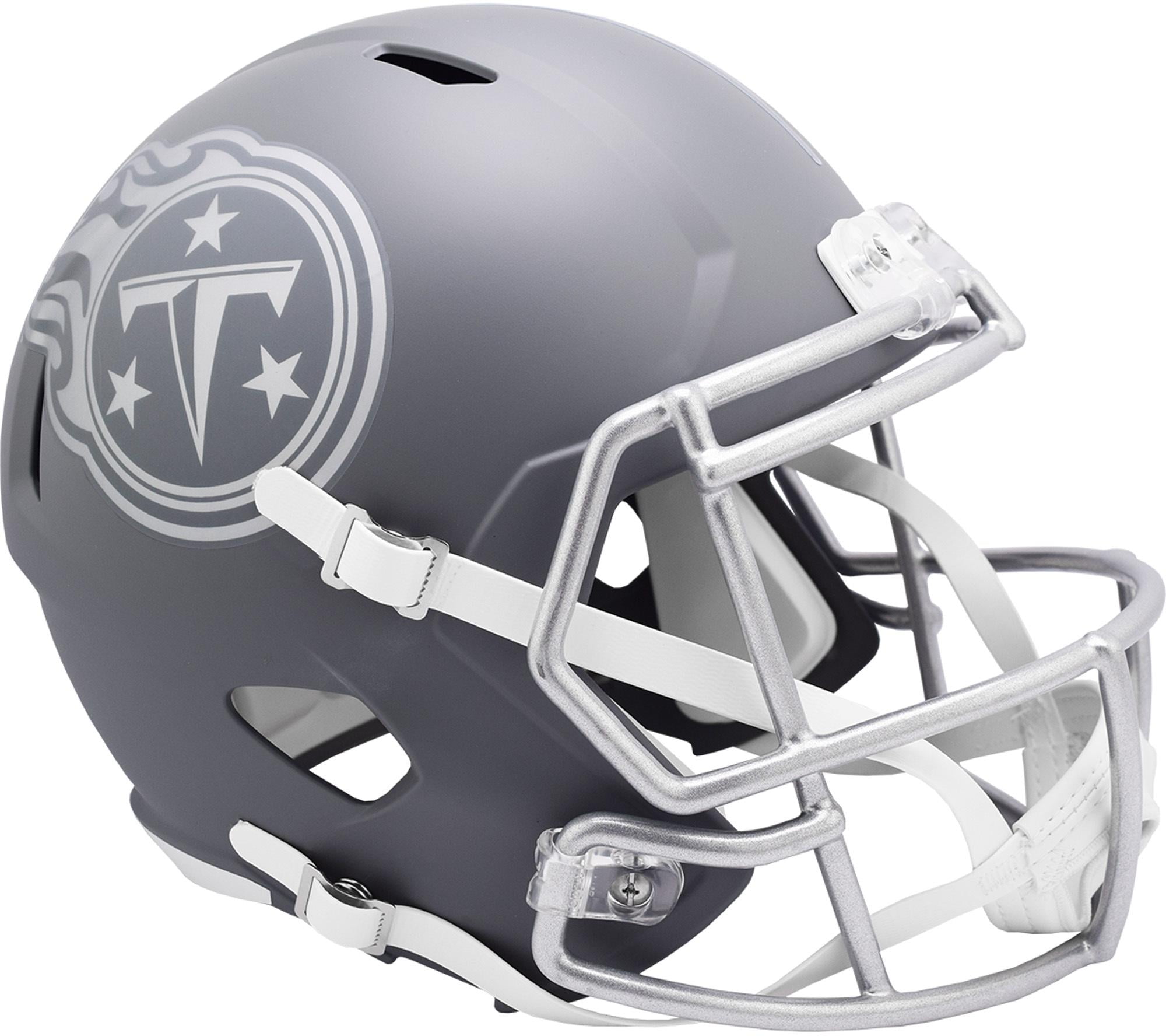 Riddell Tennessee Titans 2024 Slate Alternate Speed Replica Helmet ...