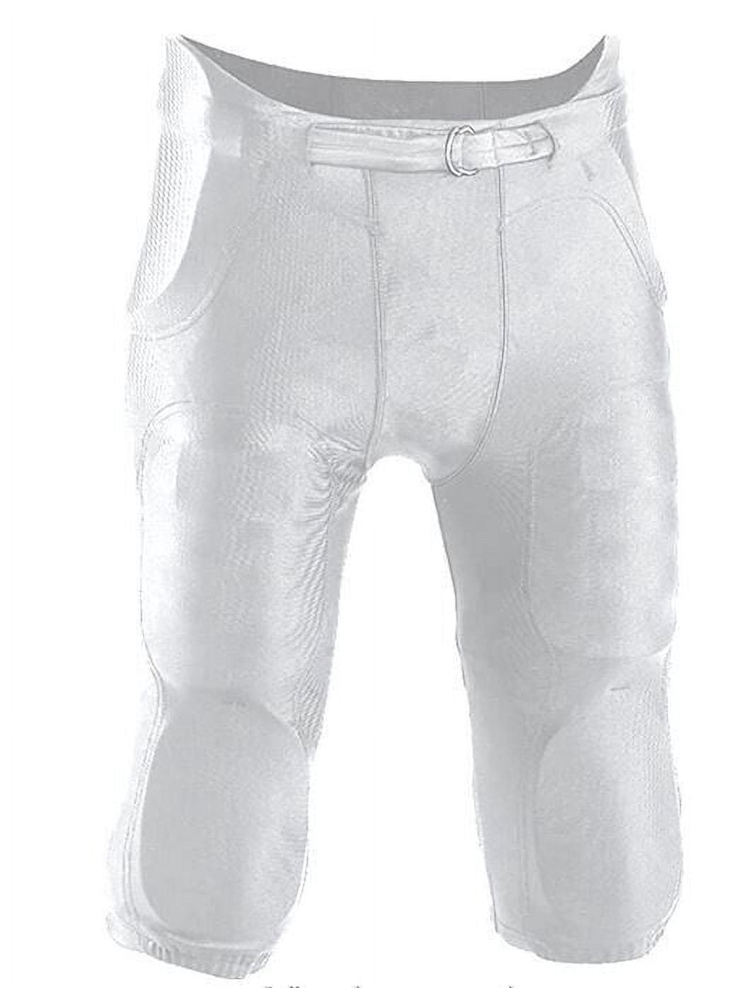 Riddell XL Youth Boys Integrated Football Pants with 7 Pads and Belt in ...