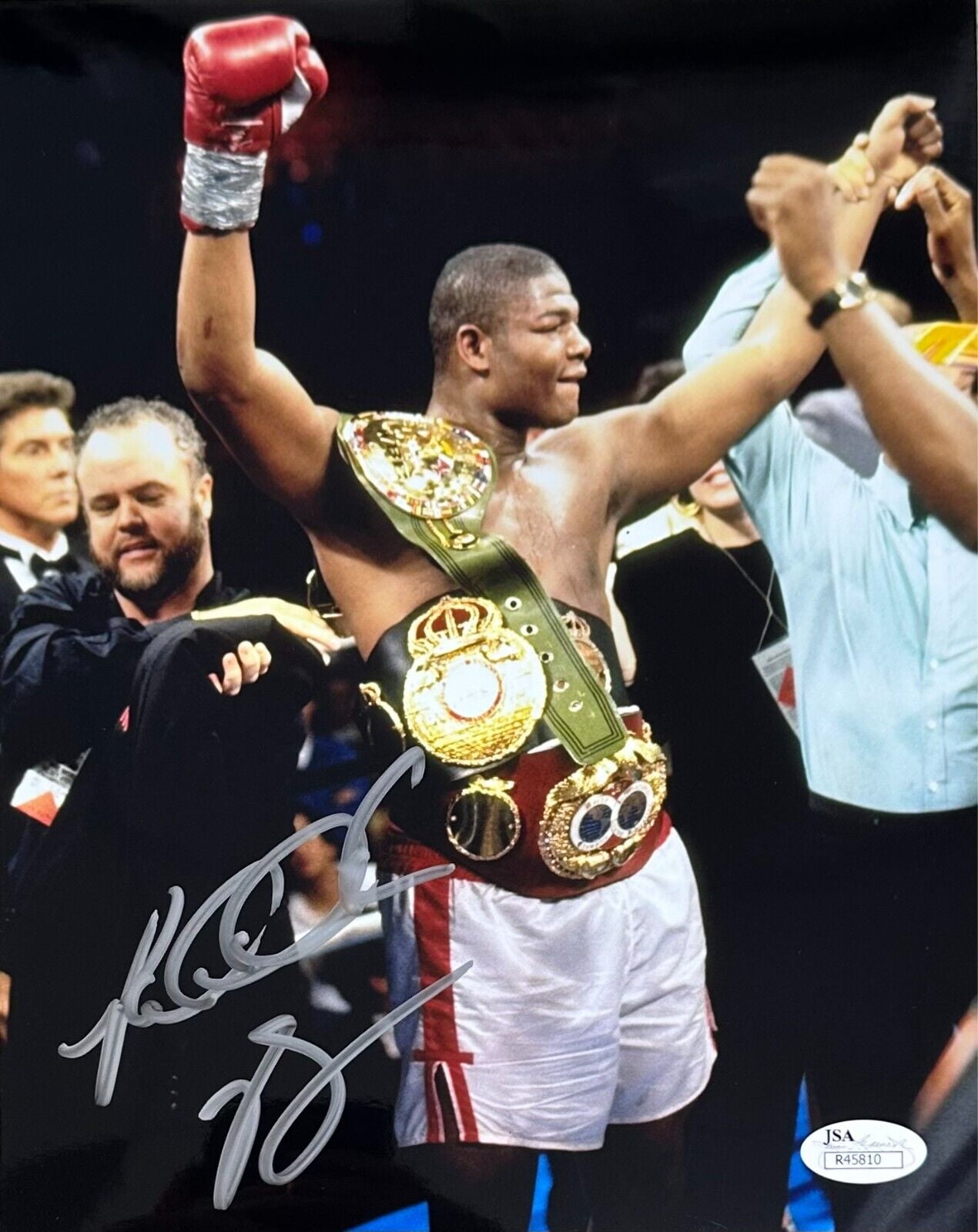Riddick Bowe Signed Autographed Photo 8x10 JSA Authenticated 2 - Walmart.com