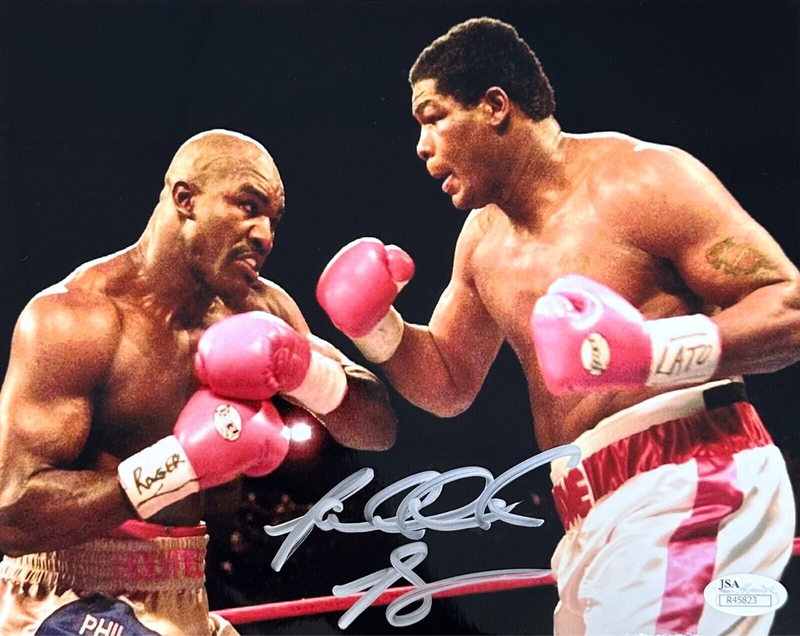 Riddick Bowe Signed Autographed Photo 8x10 JSA Authenticated 4 - Walmart.com