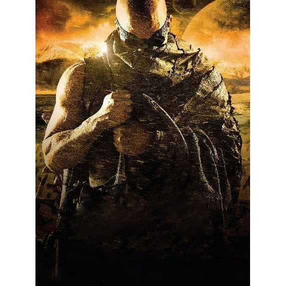 Riddick Movie Poster Metal Sign Art Print 8x12 Unframed, Age: Adults ...