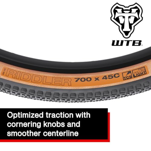 Riddler 700 x 45 Gravel Bike Tire, Tubeless Ready Folding Bead ...