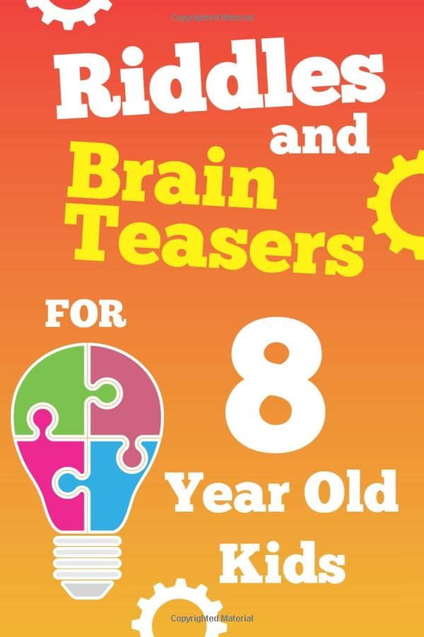 Pre-Owned Riddles and Brain Teasers For 8 Year Old Kids: Fun Riddles ...