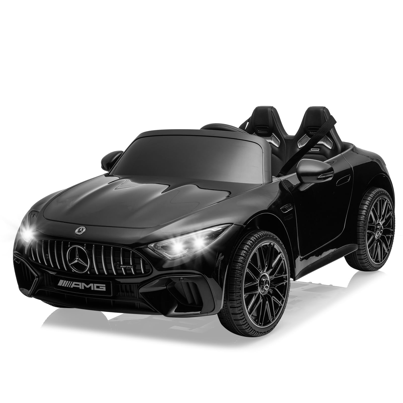 Ride on Car for Kids 12V Licensed MercedesBe-nzSL63 Electric Vehicles ...