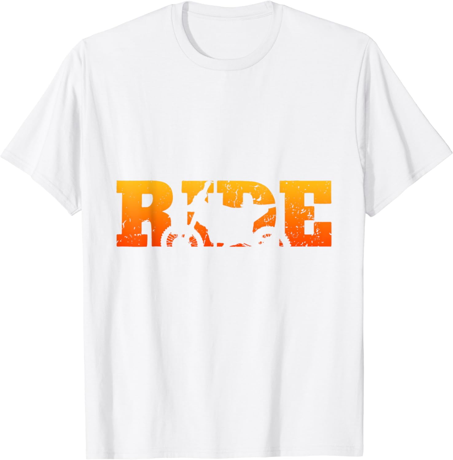 Ride Dirt Bike Silhouette Motocross T-Shirt - Walmart.com