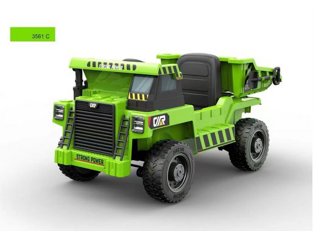 Ride On Dump Truck, Ride On Car with Remote Control, 12V Kids Electric ...