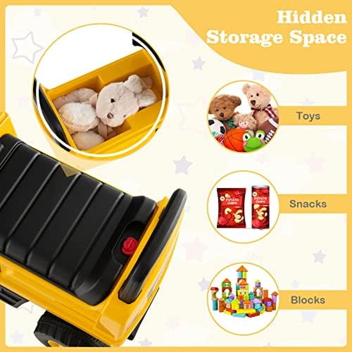 Ride on Excavator, Licensed Caterpillar Kids Excavator Digger w ...