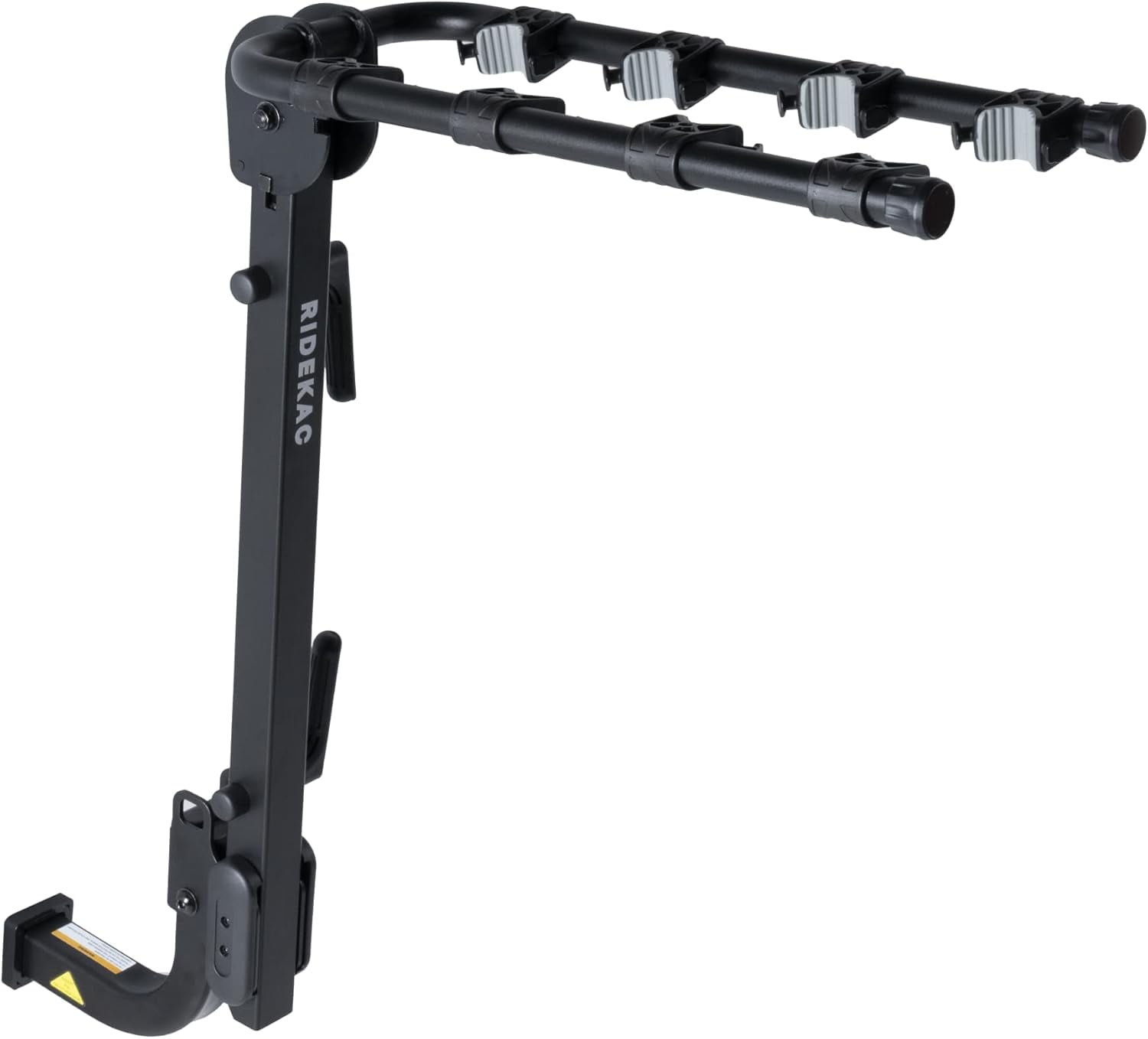 Ride KAC S4 Hitch Mounted 4-Bike Suspension Rack, Quick Release Handle ...