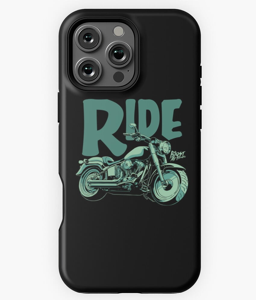 Ride Motorcycle Biker Life Art N3223 Phone Case for iPhone 17 16 15 14 ...