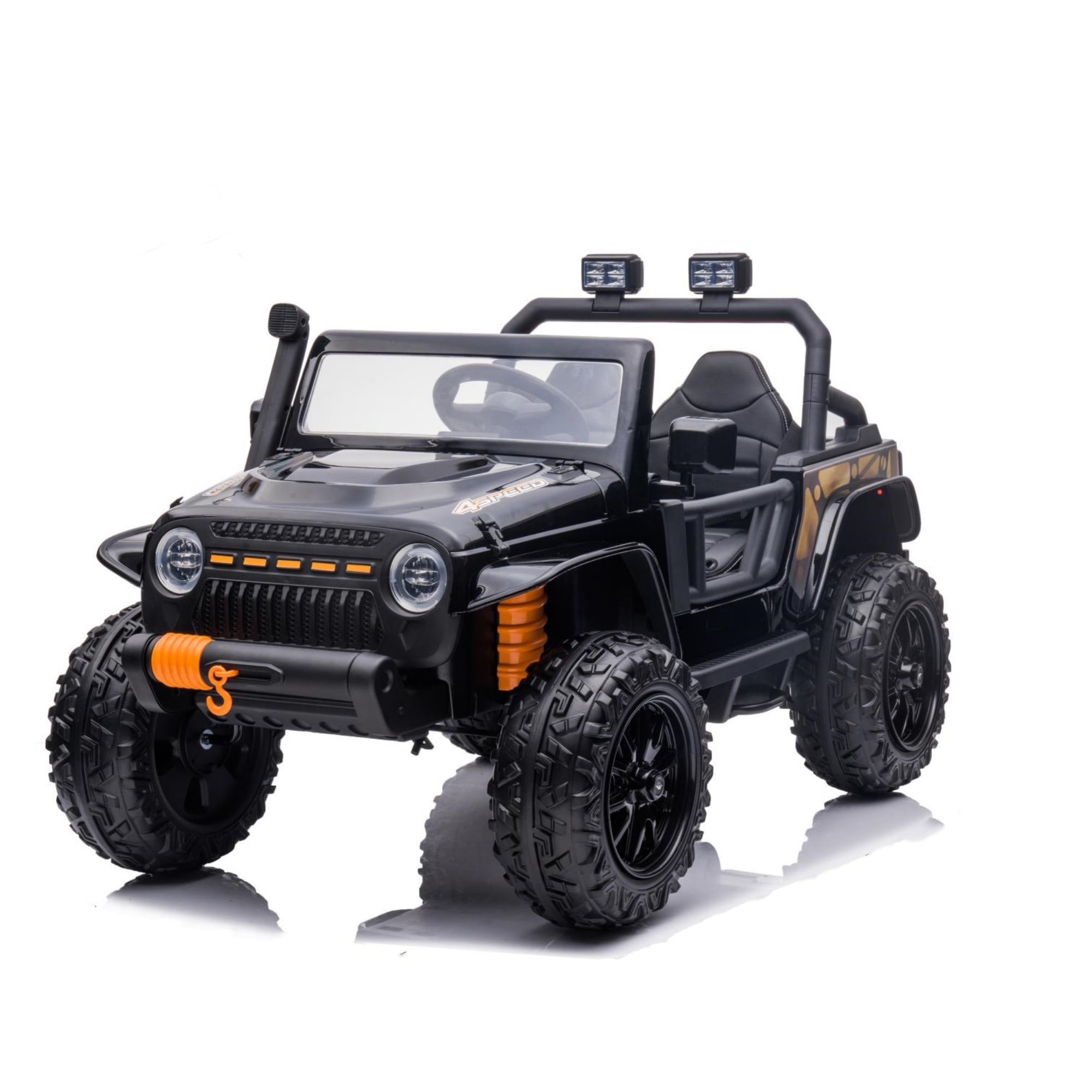 Ride On Car For Kids, Dirt Bike With Remote Control, Front Back Button, Safety Belt, Built-in ...