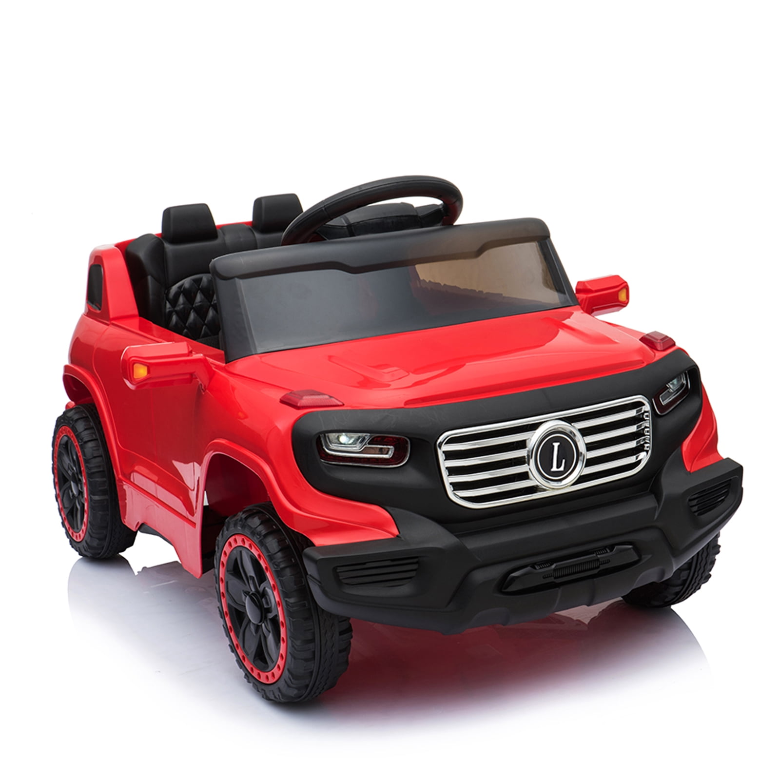 Ride On Cars Battery Powered, 6V Kids Ride on Truck Toy W/ Remote ...