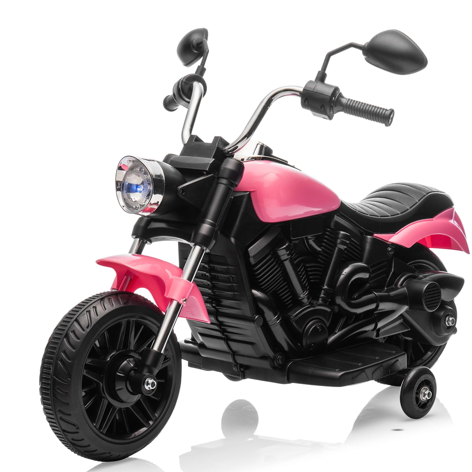 Ride On Motorcycle for Kids, Ideal for Ages 3-5 Years, 12V Rechargeable ...