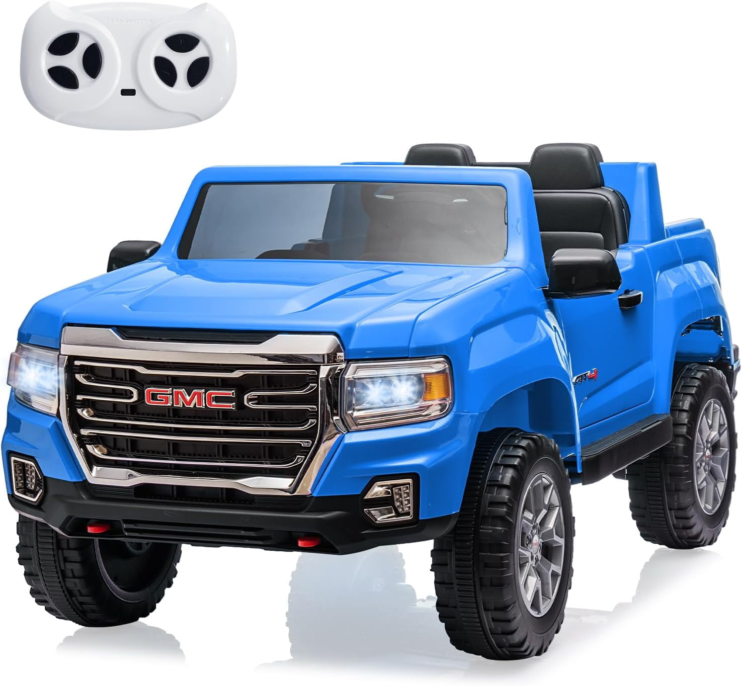 Ride On Truck Car, 24V 2-Seater, Licensed GMC Battery Powered Electric ...