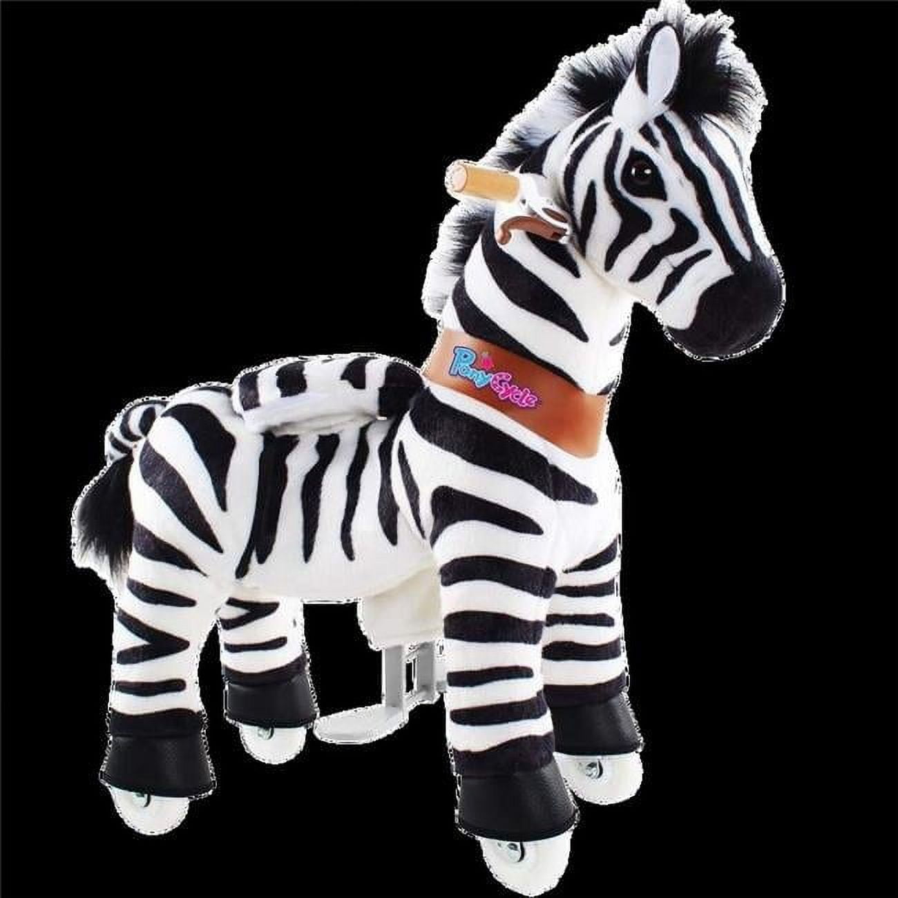Ride On Zebra Toys, Black & White - Small - Walmart.com