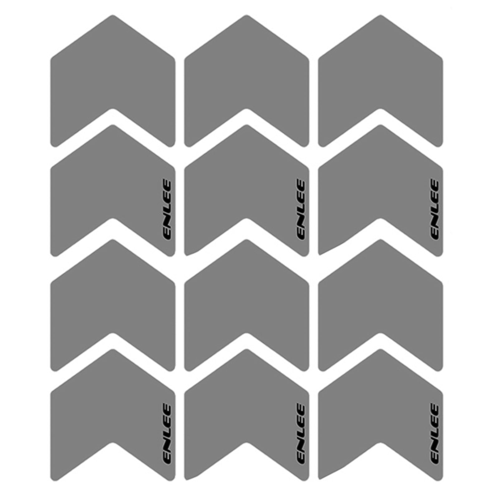 Ride Safely At Night With These Bright Reflective Arrow Stickers Pack ...