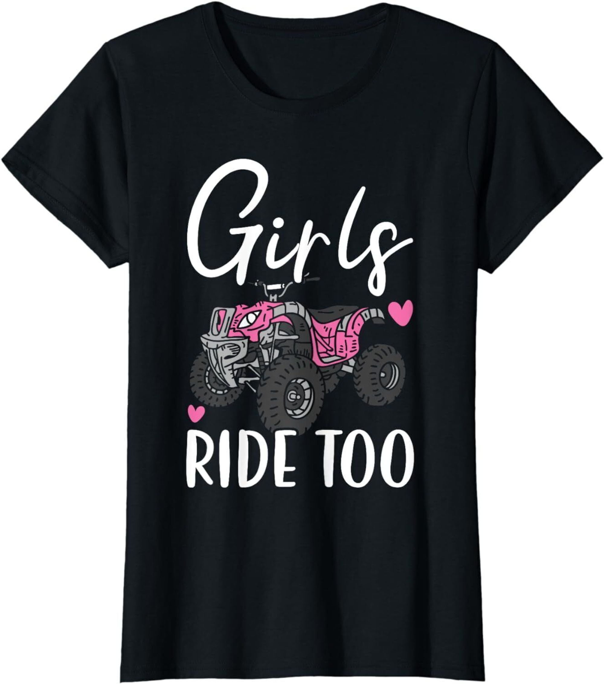 Ride Too Quad Princess Quad Bike Offroading ATV T-Shirt - Walmart.com