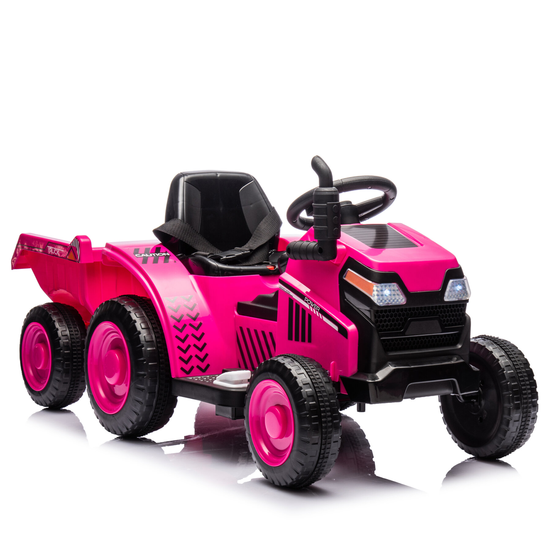 Ride on Truck, Kid Ride On Toy Tractor, 12V Ride On Toys for Kids with ...