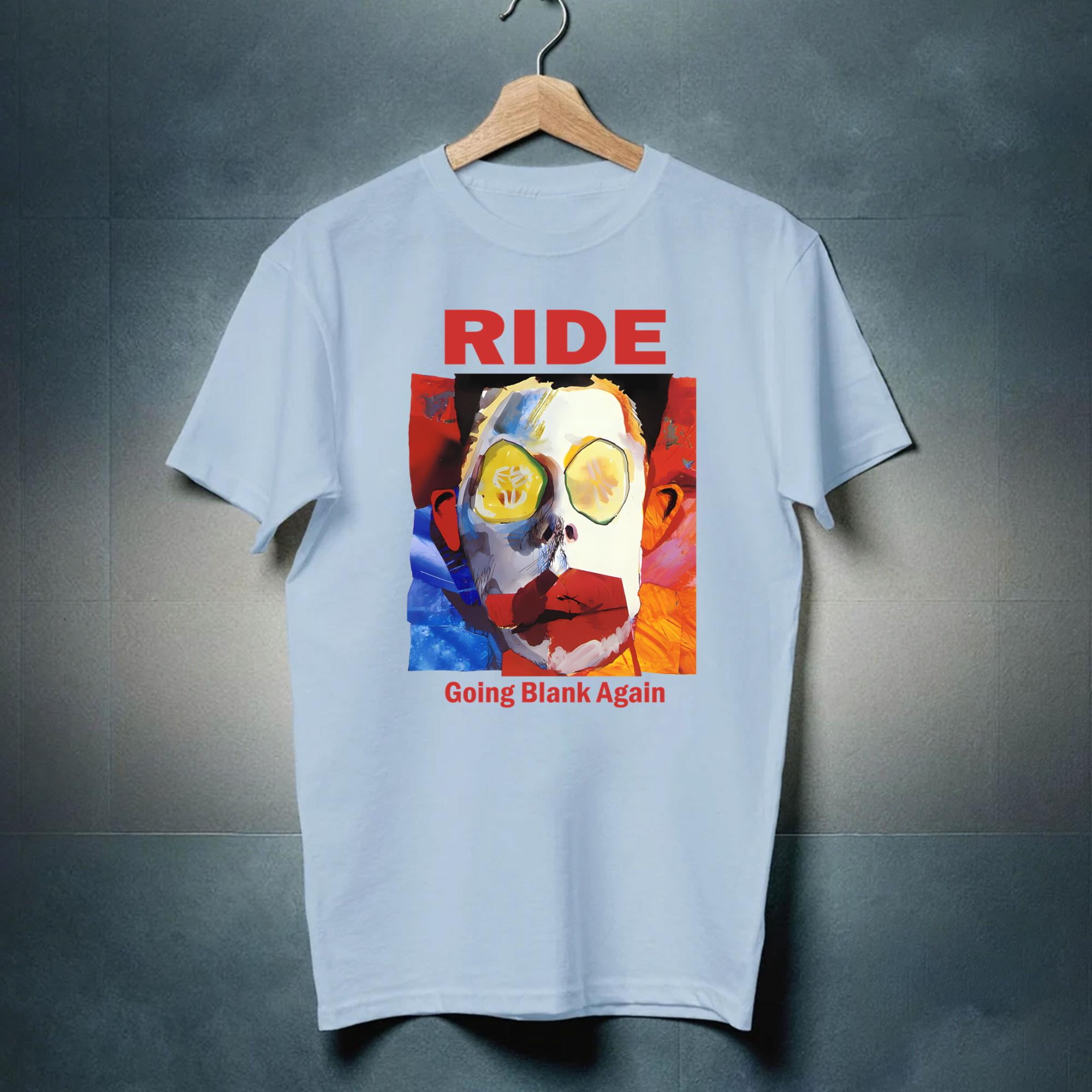 Ride band T Shirt, 90's Shoegaze Band, Going Blank Again Album-TH28127 ...
