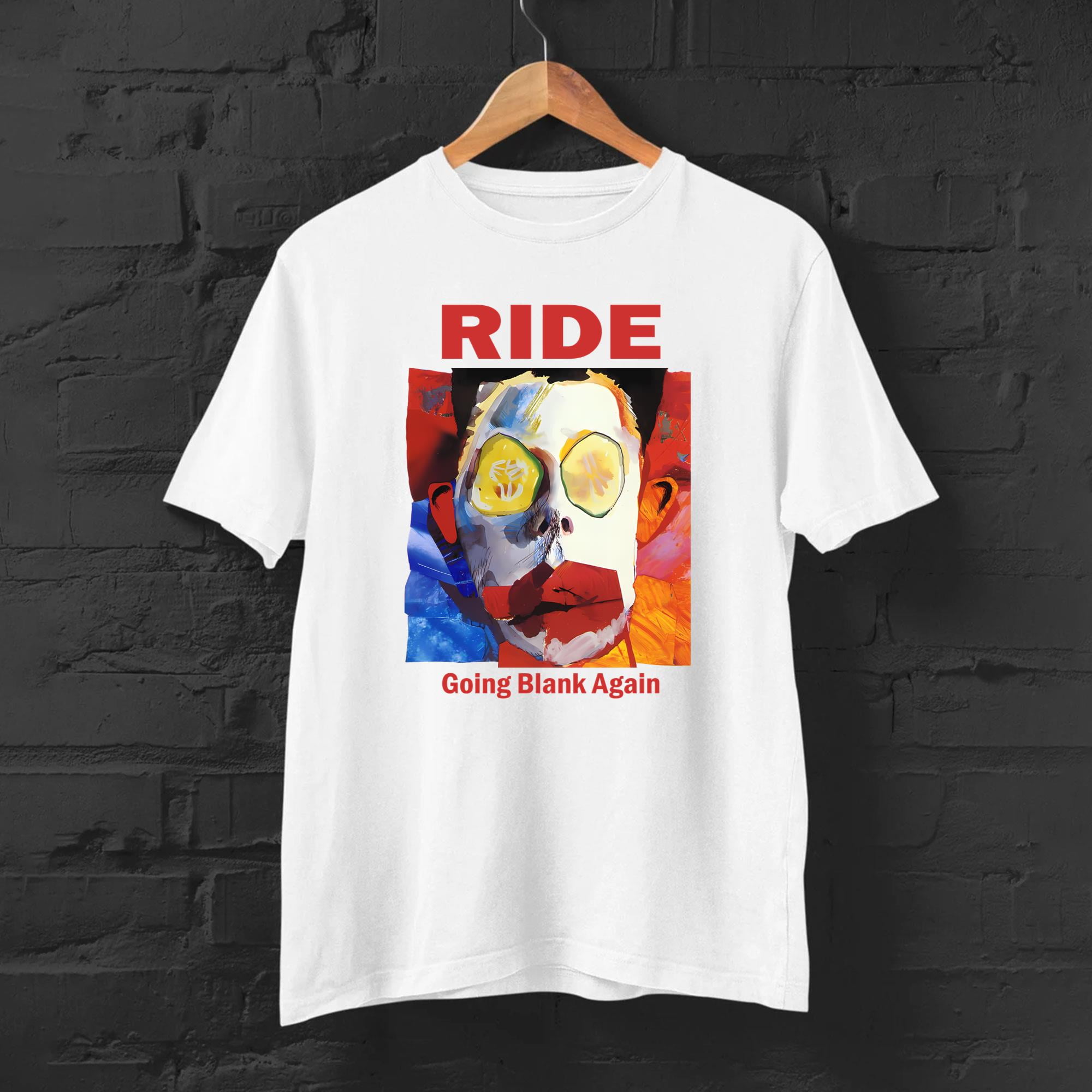 Ride band T Shirt, 90's Shoegaze Band, Going Blank Again Album-TH28127 ...
