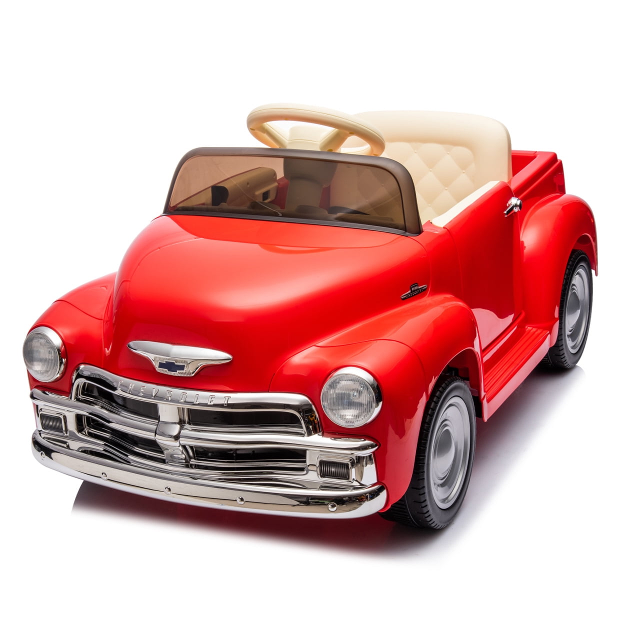 Ride On Car, Kid Ride On Toy Licensed Chevrolet 3100 pickup, 12V Ride ...