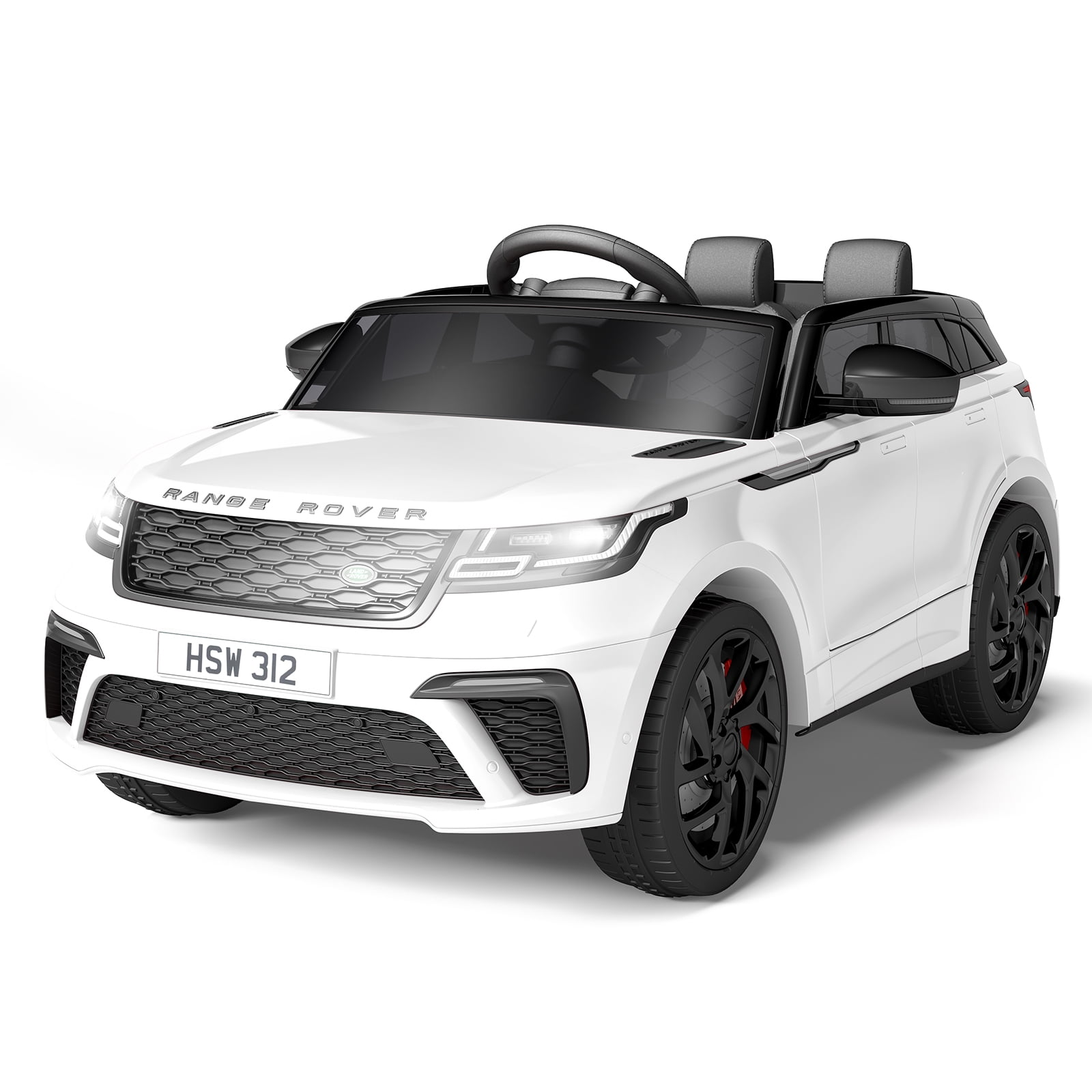 Ride on Cars for Kid 4-8, 12V Licensed Land Rover Ride Electric Car for ...