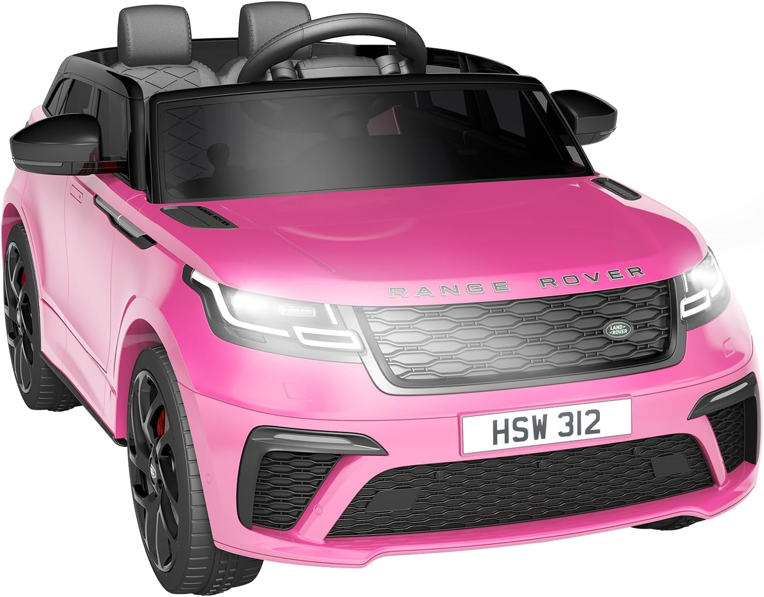 Ride on Cars for Kids, 12V Licensed Land Rover Ride Electric Car with ...