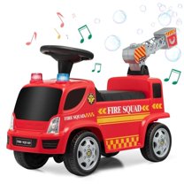 Skyteam Technology Toddler Ride-On Action Fire Engine, Kids Rideable ...