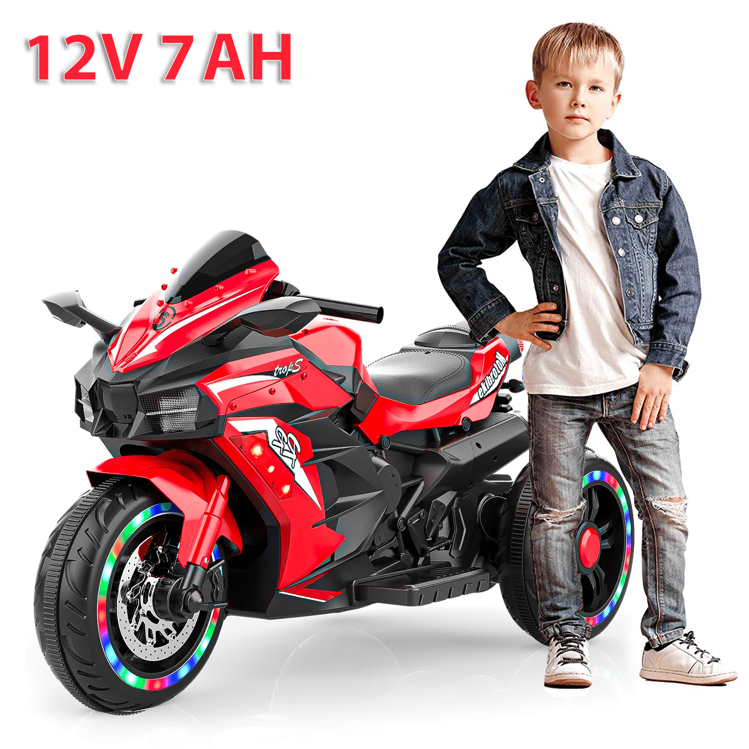 ZOGYMOZ Kids Ride on Toys 12V Electric Battery Powered Ride on ...