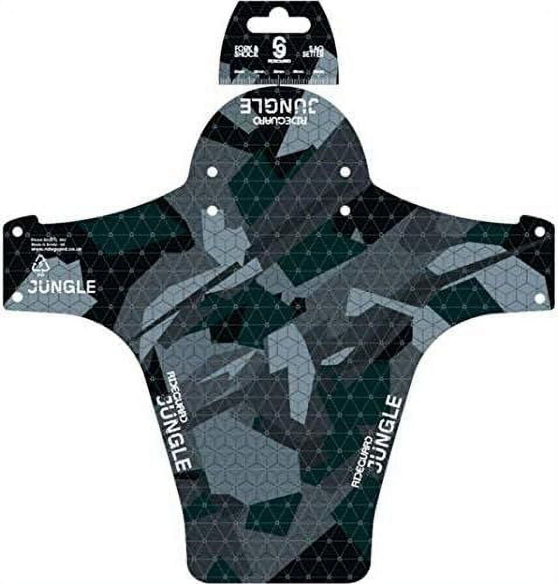 RideGuard PF1 - Front MTB Mudguard Mountain Bike Fender. Fits 24”, 26 ...