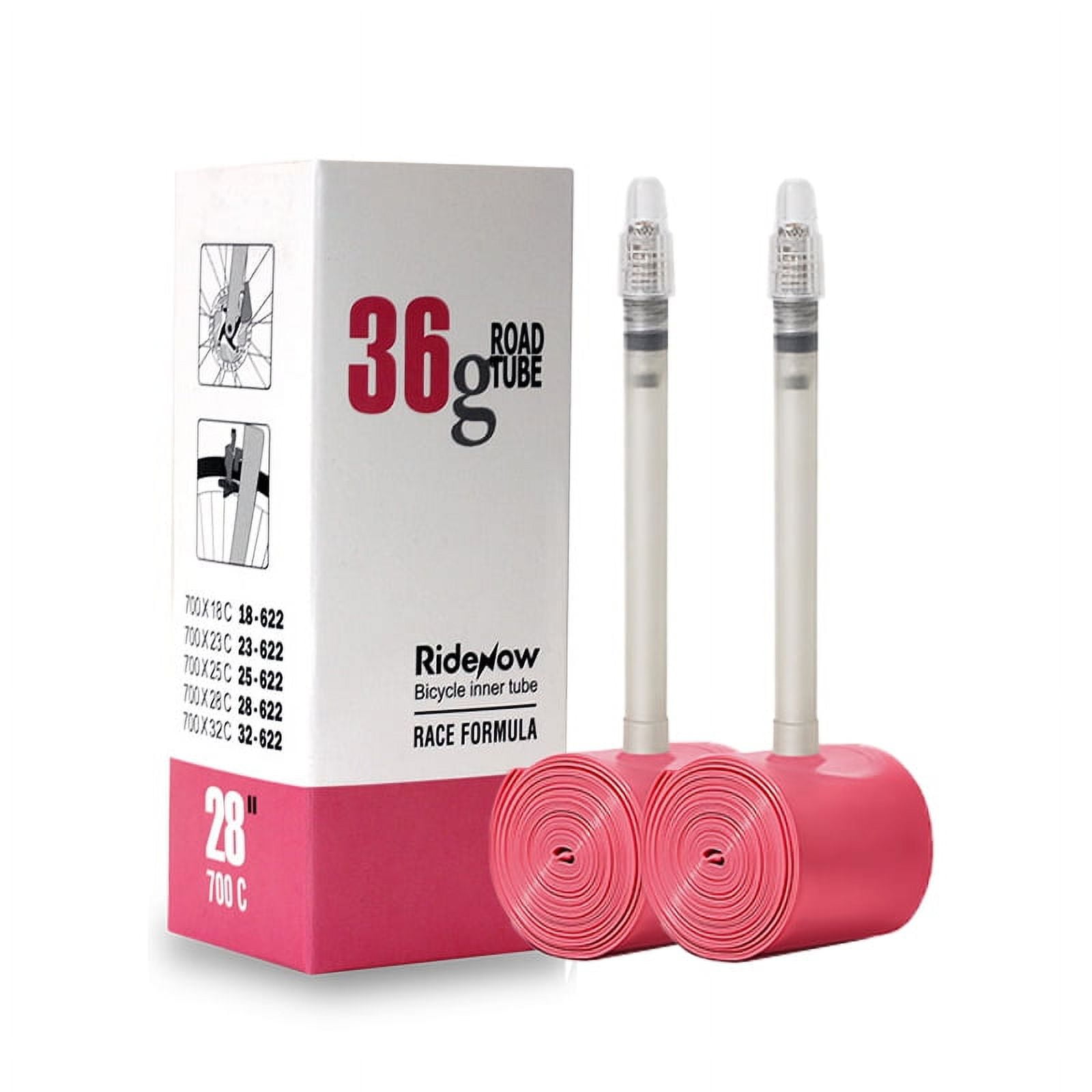 RideNow 2PCS Ultralight Bike Inner Tube 700 x 18-32 Road Bicycle TPU Tire 65mm - Walmart.com