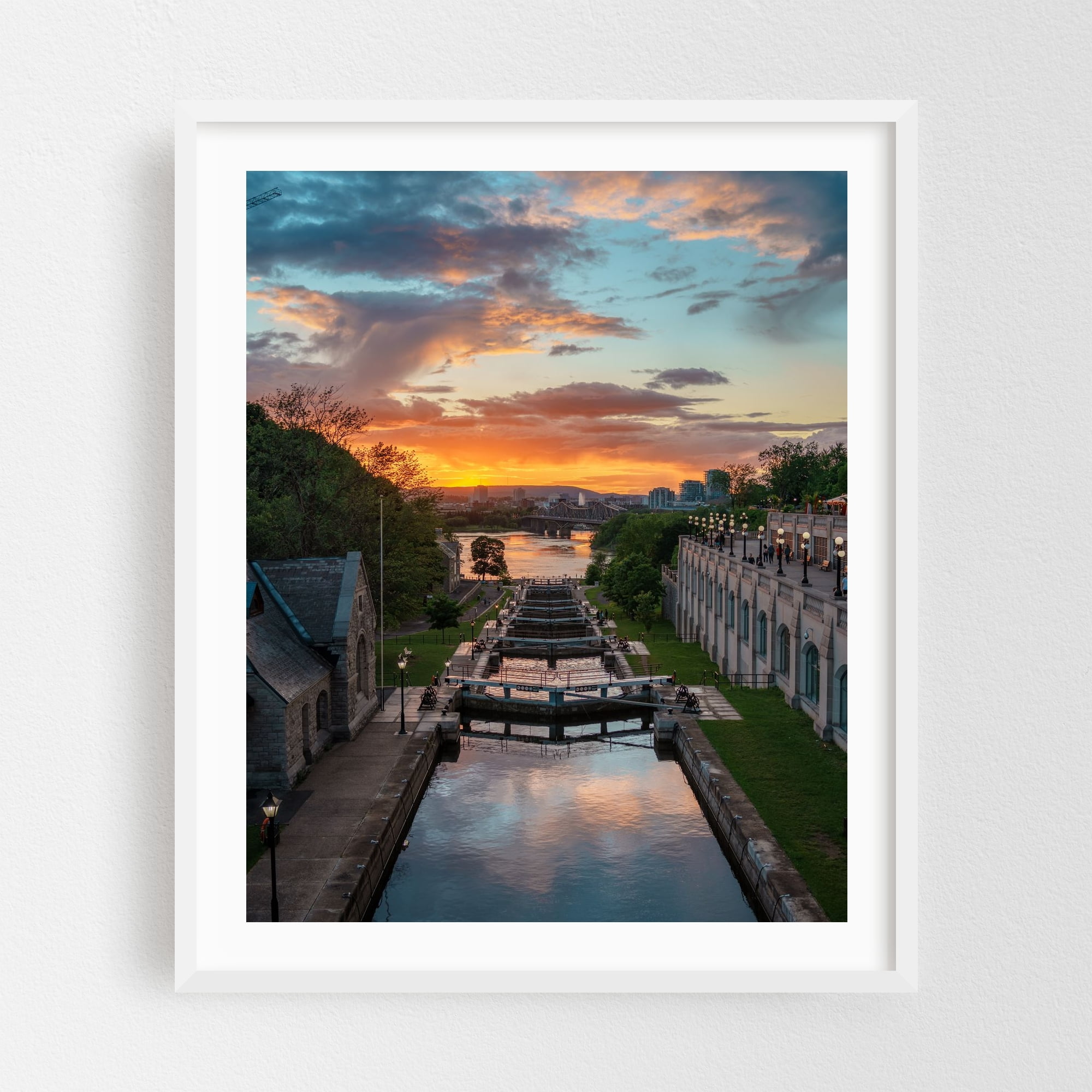 Rideau Canal Sunset, Ottawa - Ottawa Ontario Canada Photography Sunset ...